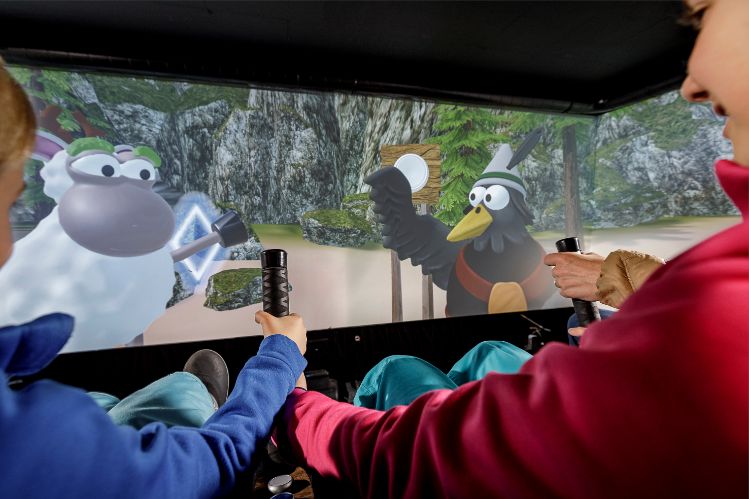 WIDIs MOVIE SHUTTLE, 5D experience, Hochoetz ski region